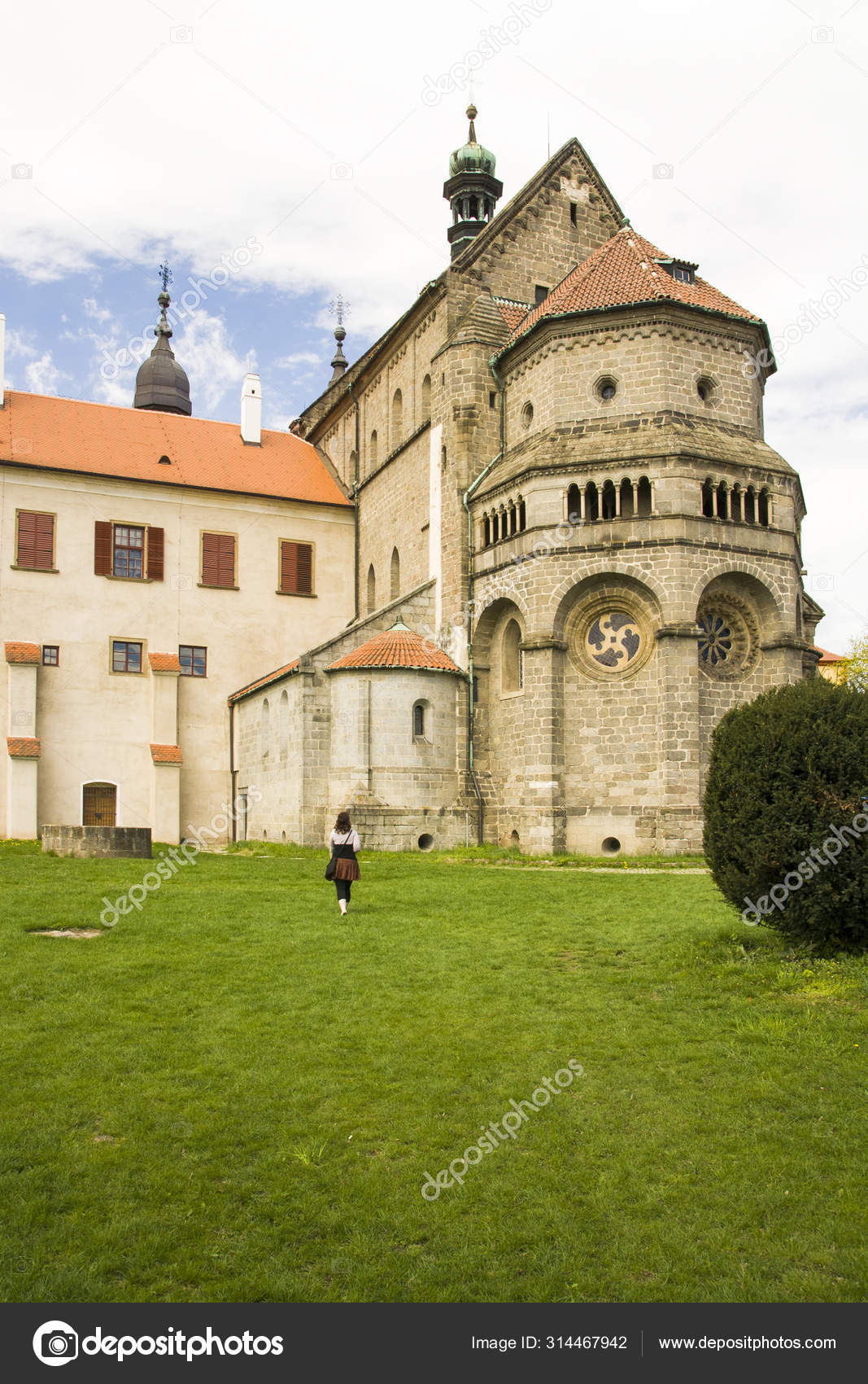 Jewish quarter and Basilica of St. Procopius in Trebic, World cultural ...