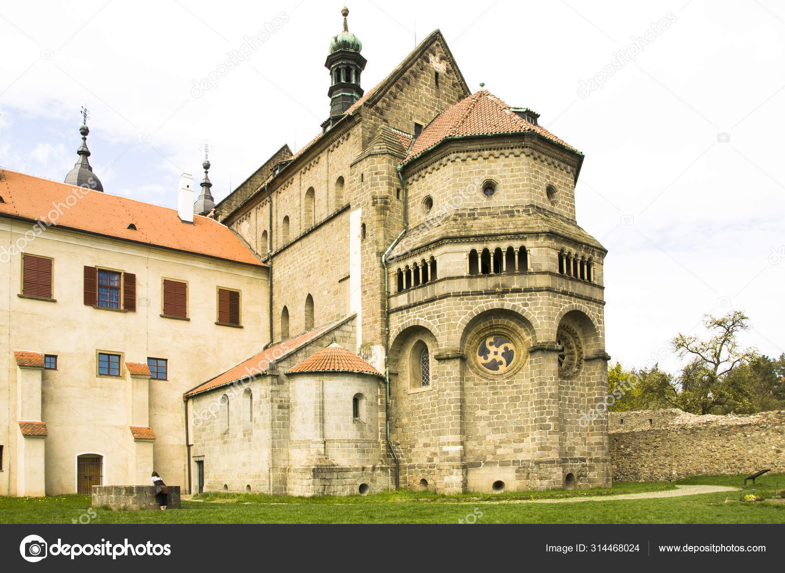 Jewish quarter and Basilica of St. Procopius in Trebic, World cultural ...