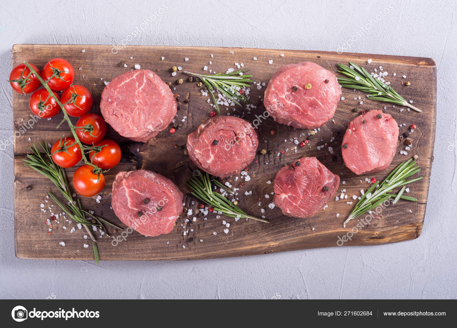 Raw filet mignon Stock Photo by ©whitestorm4 271602684