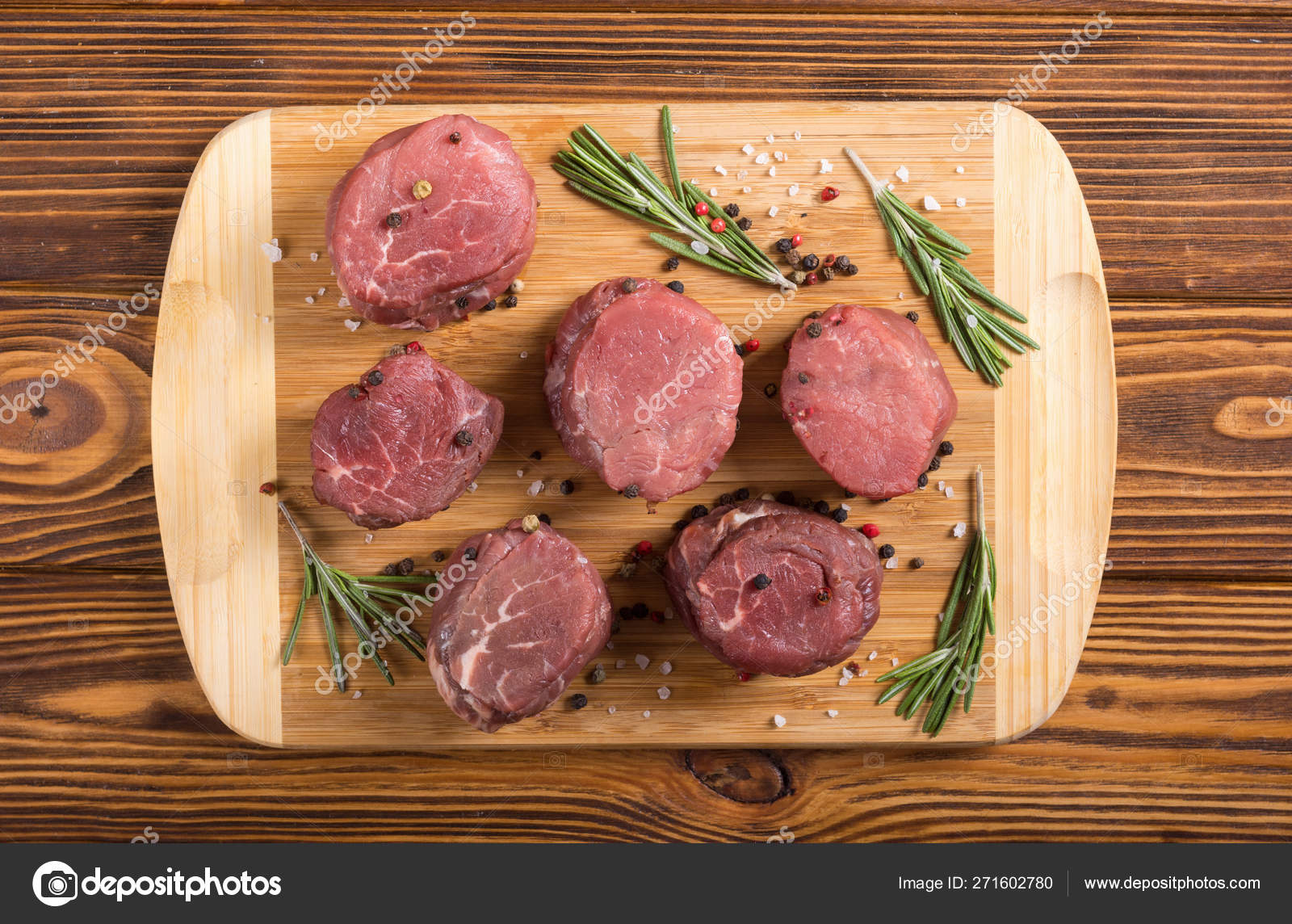 Raw filet mignon Stock Photo by ©whitestorm4 271602780