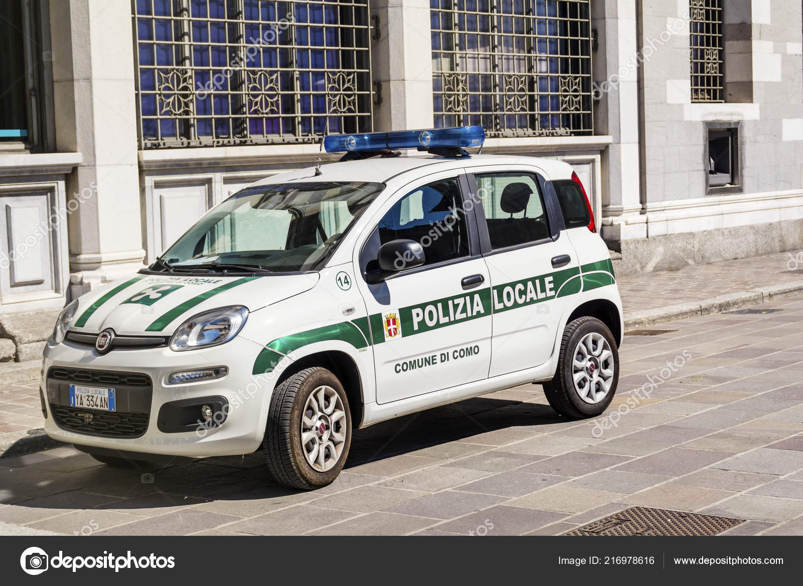 Italian Police Car
