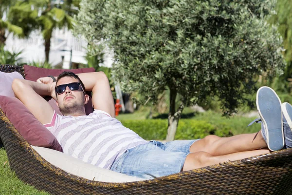 Man sunbathing Stock Photos, Royalty Free Man sunbathing Images ...