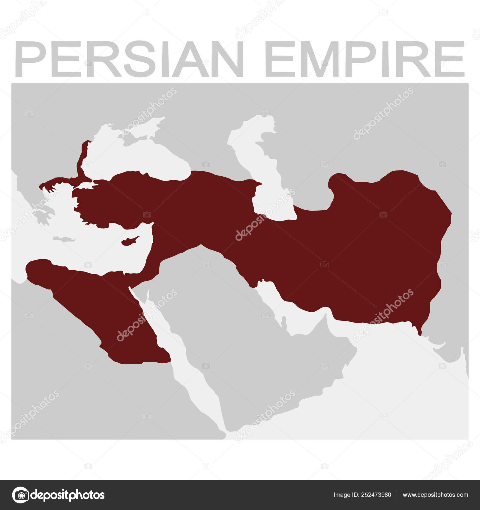 Mapa Do Imperio Persa