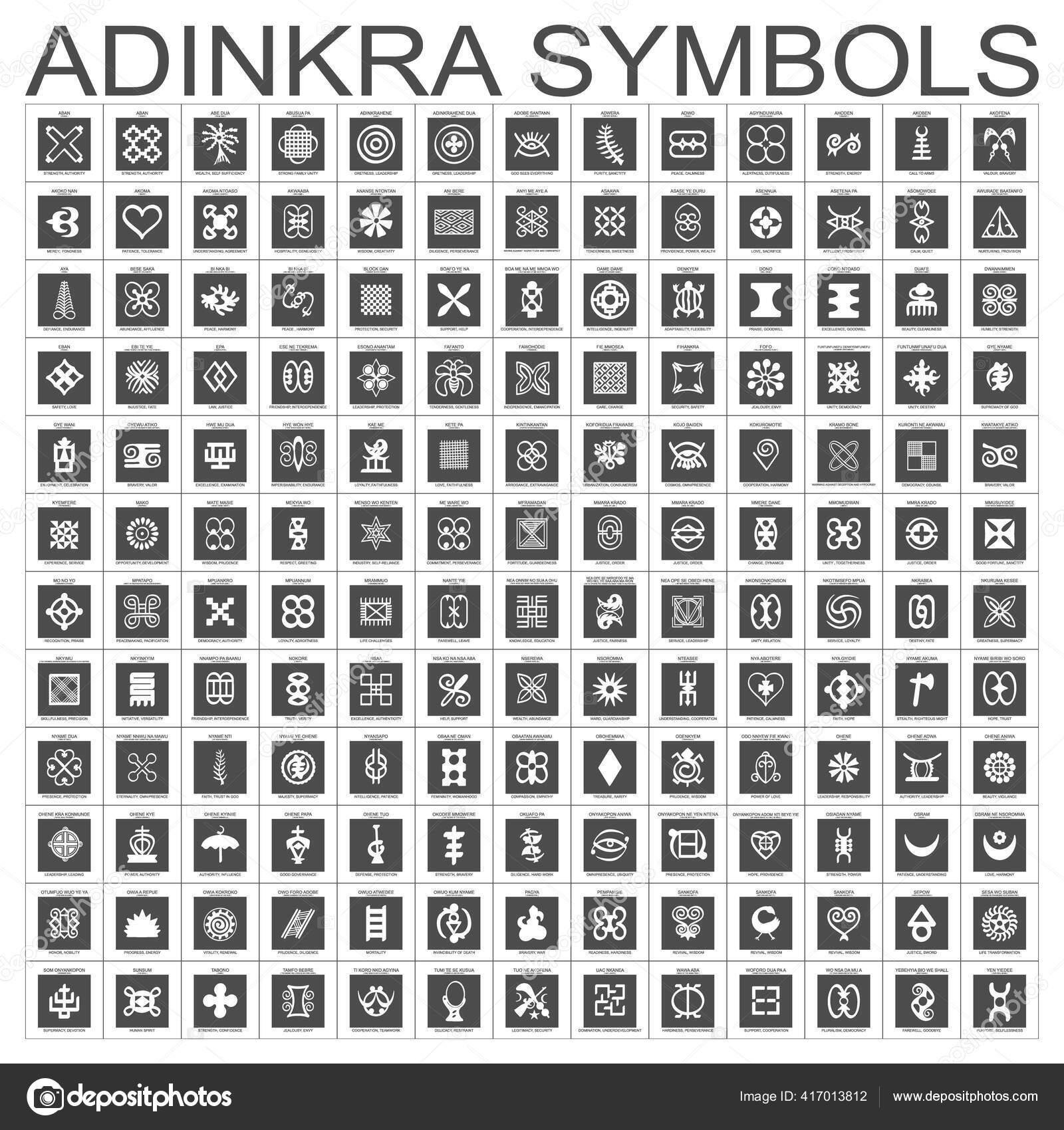 Adinkra Simbolos Africanos Buscar Con Google Symbole Afrique
