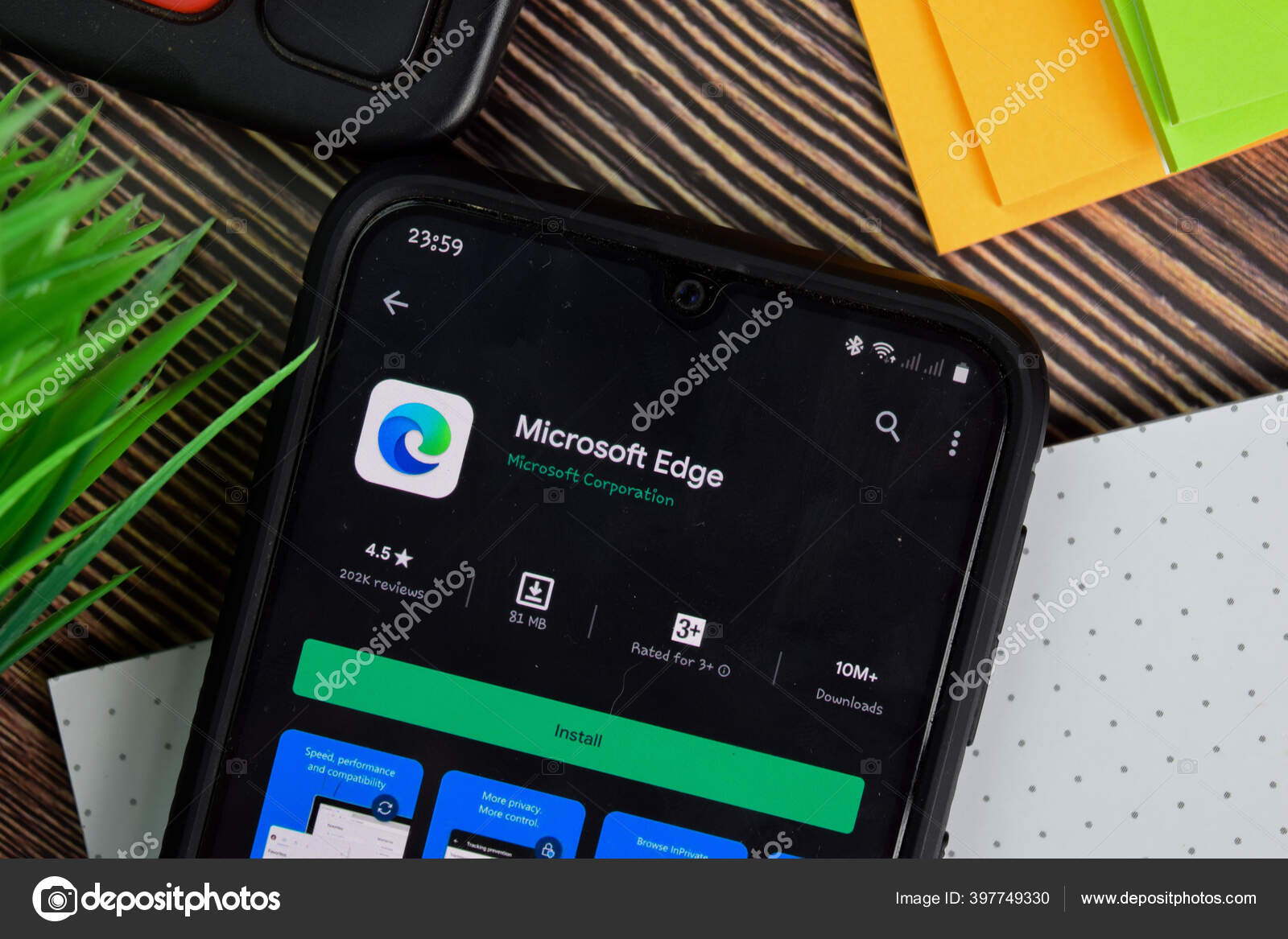 Microsoft Edge Dev Application Smartphone Screen Edge Freeware Web ...