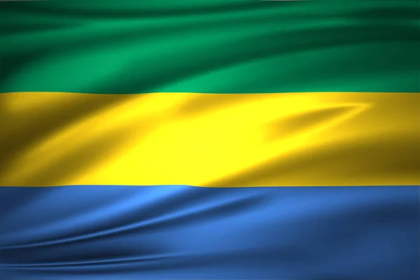 Bandeira nacional de gabão Stock Photos, Royalty Free Bandeira nacional ...