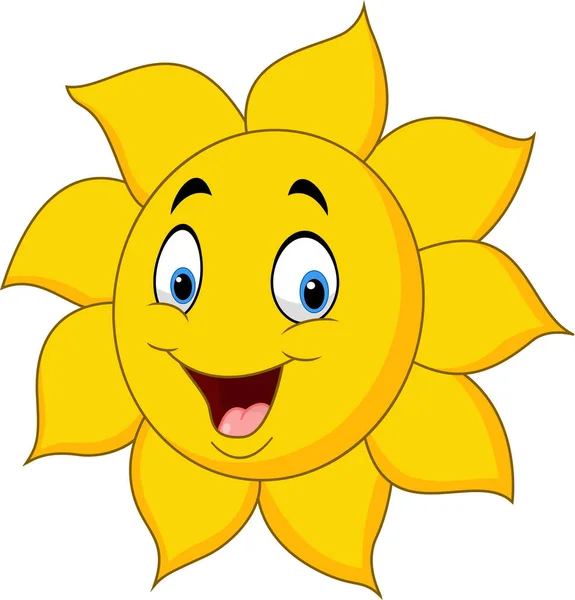 Sol Animado En Movimiento Sol Amarillo Dibujos Animados