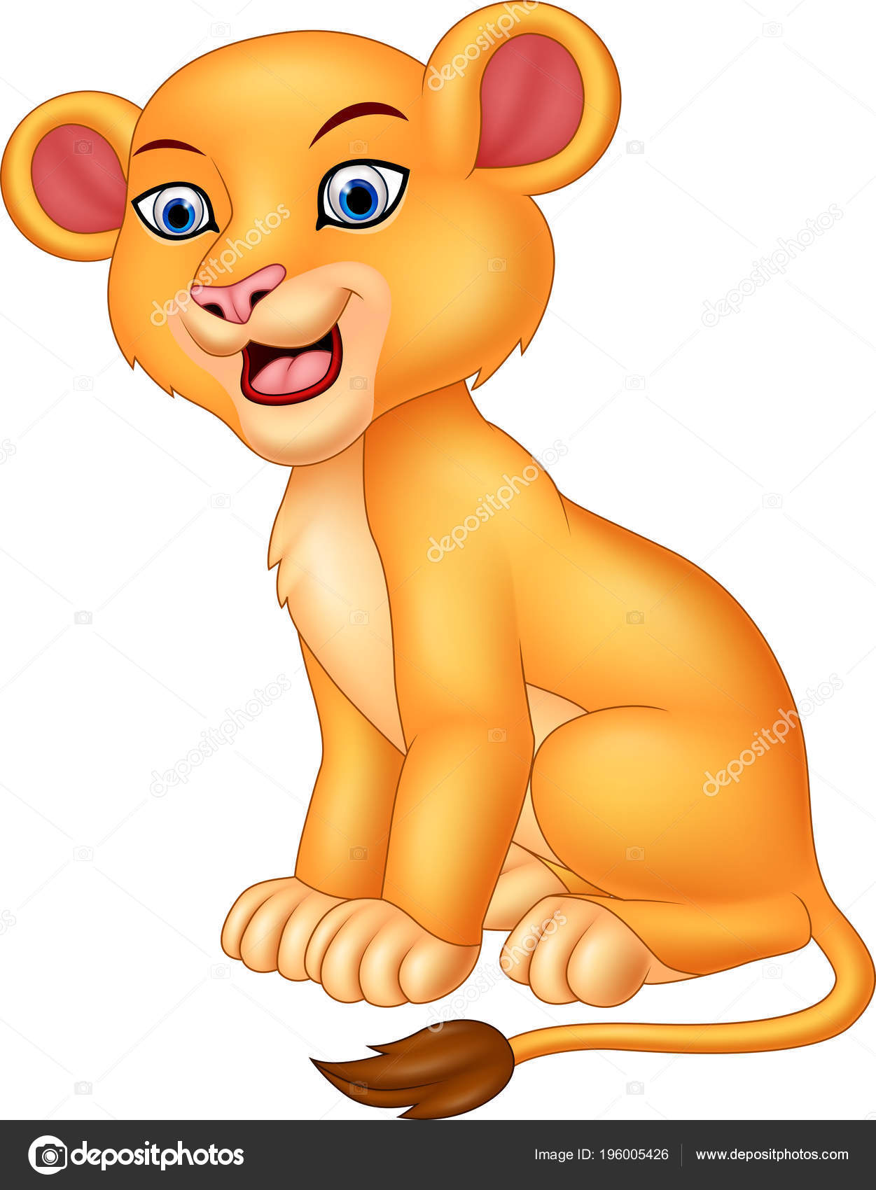 Imágenes De Dibujos Animados De Leona Vectores & Gráficos De Leon