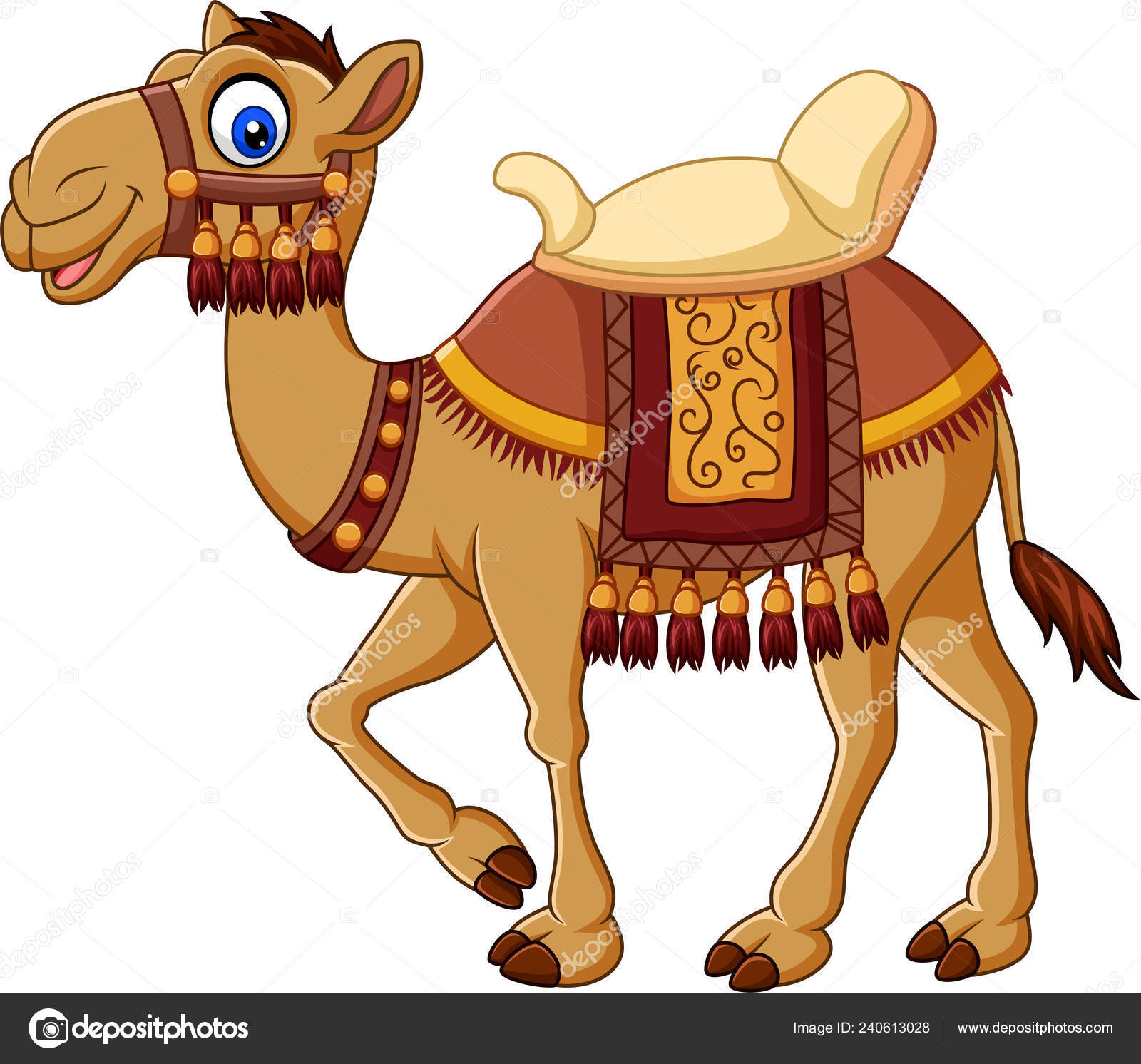 Cute Camel Cartoon