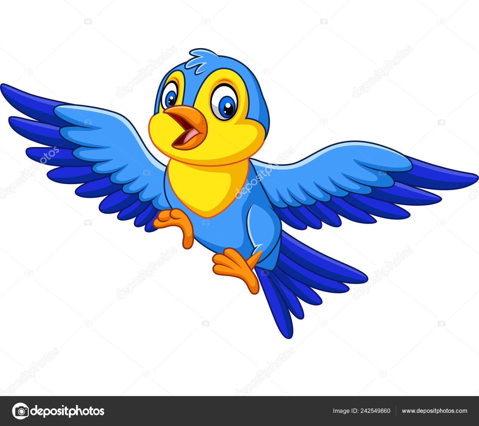 일러스트 비행의 스톡 벡터 - ©tigatelu 242549860