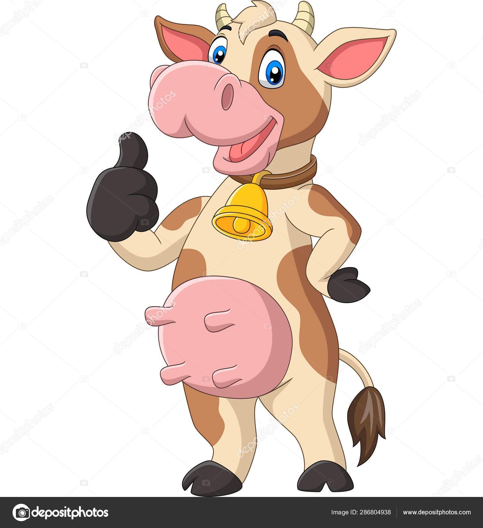 Grappige Duim Omhoog Cartoon