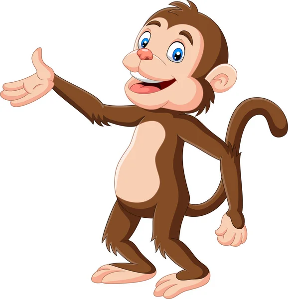 Happy monkey vectors Vector Art Stock Images | Depositphotos