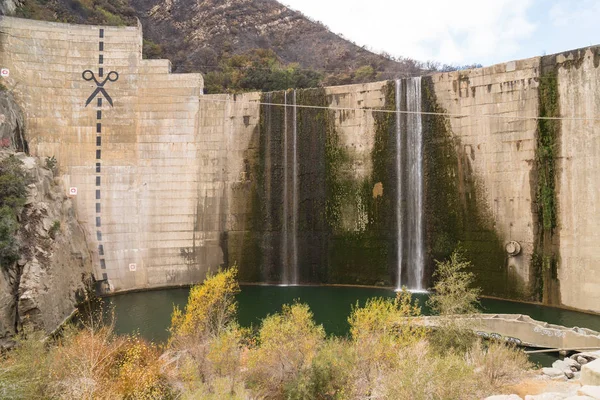 Abandoned Obsolete Matilija Dam Outbuildings Ojai California Stock ...