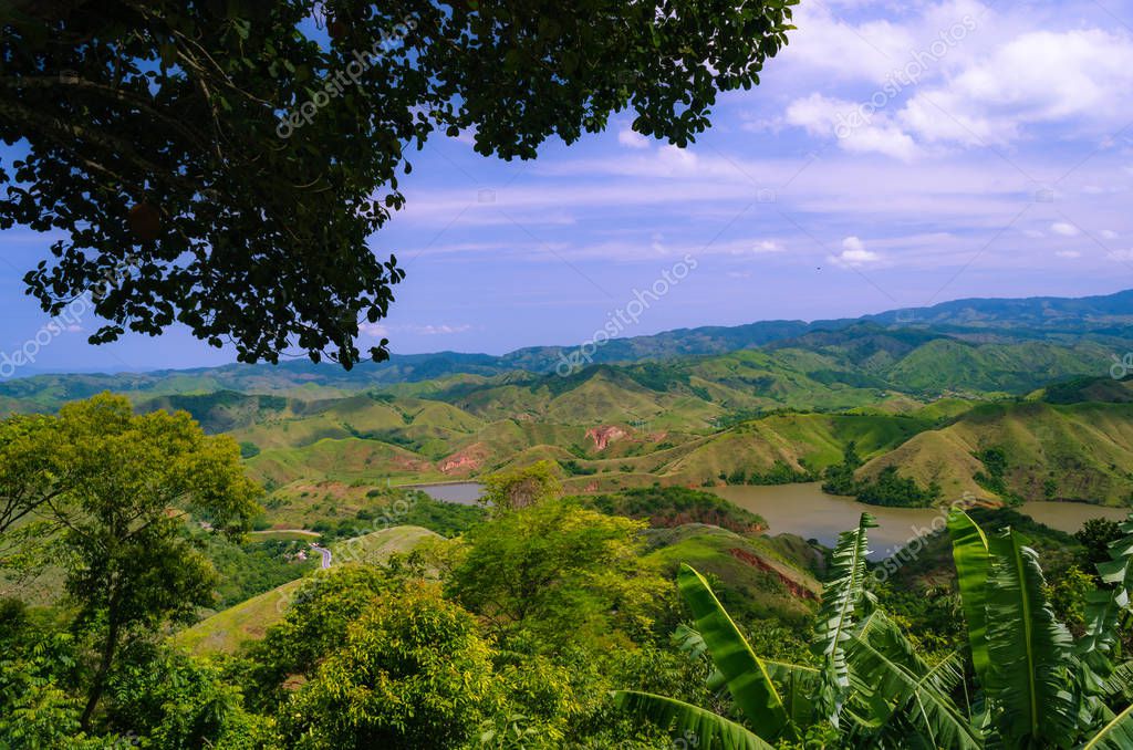 Vista de la Serra das Araras ruta panorámica de Sao Paulo a los estados ...