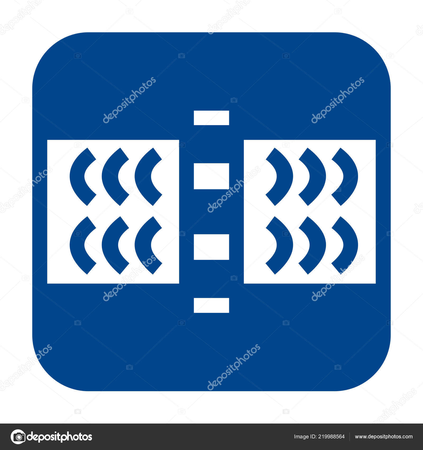 Vector flat design icon of guided wave testing. Stock Vector by ...