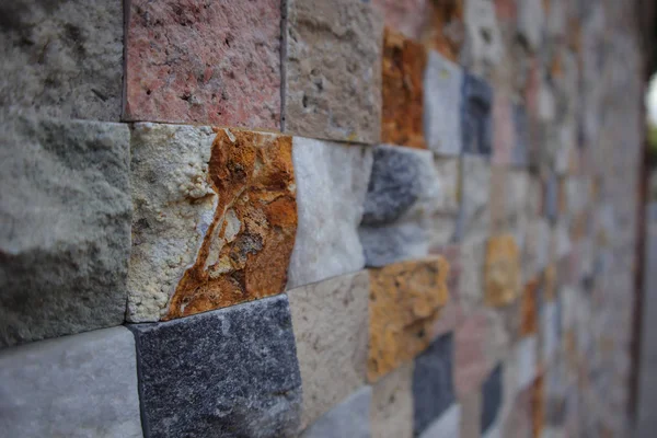 New Colored Wall Made New Cutted Stone Texture Pattern Structued ...
