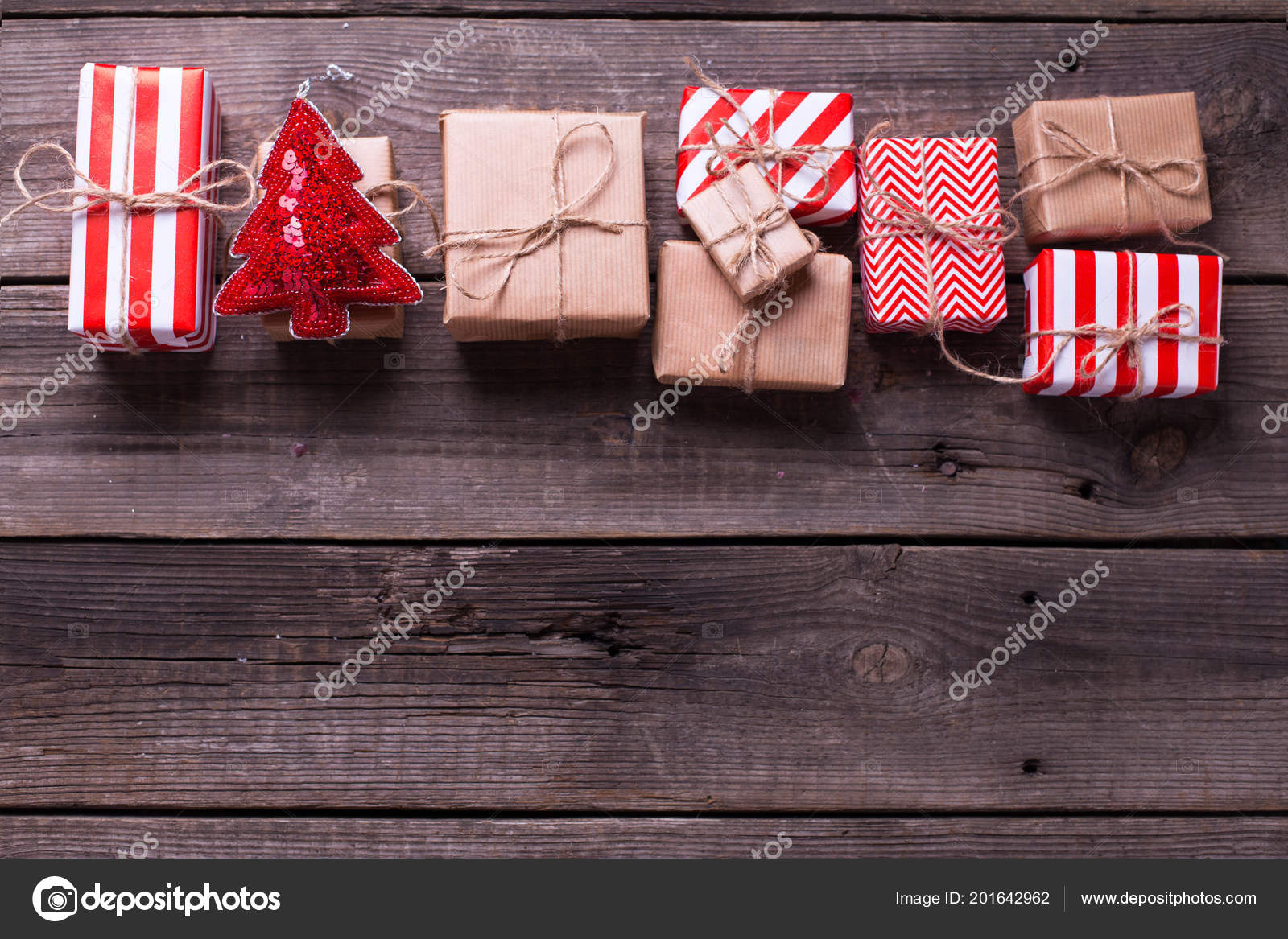 Christmas Top Border Presents