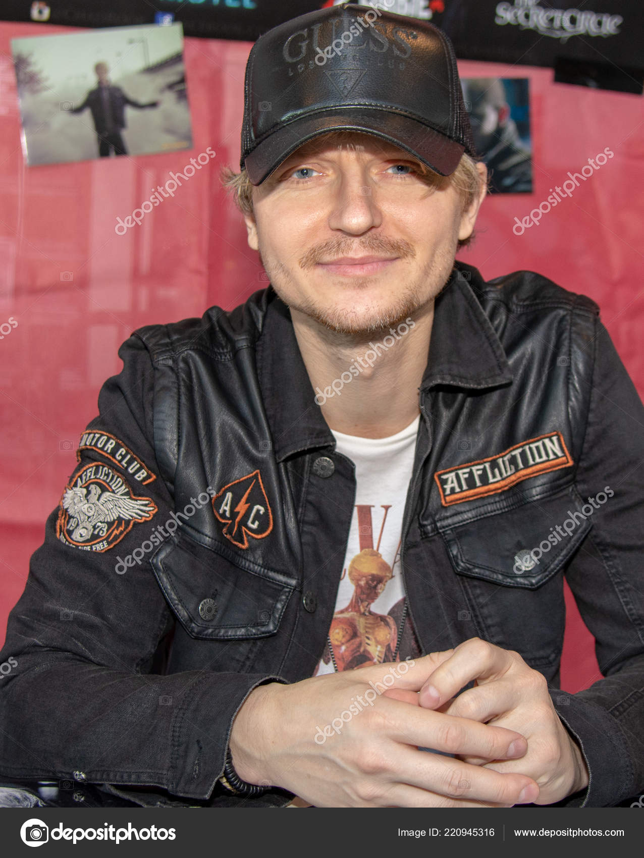 Stuttgart Germany Jun 30Th 2018 Chad Rook Comic Con Germany — Stock ...
