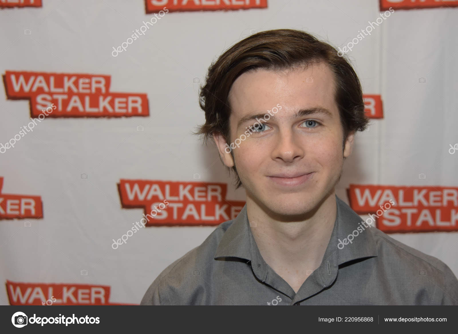 Mannheim Germany Mar 17Th 2018 Chandler Riggs 1999 Actor Carl — Stock ...