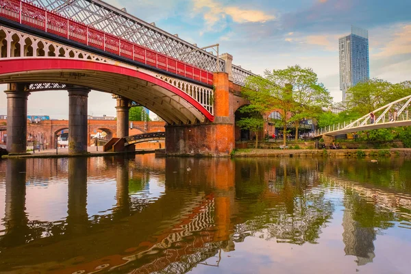 Castlefield Inner City Conservation Area Manchester Stock Photo by ...