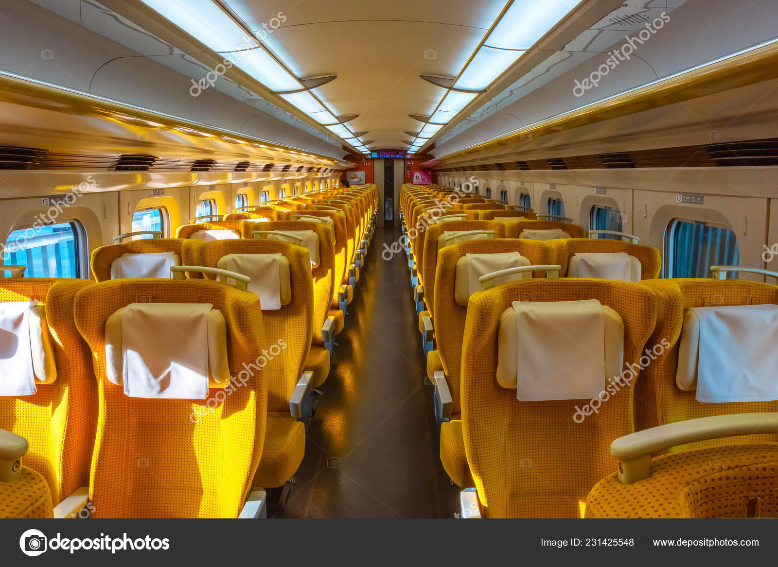 Bullet Trains Interior