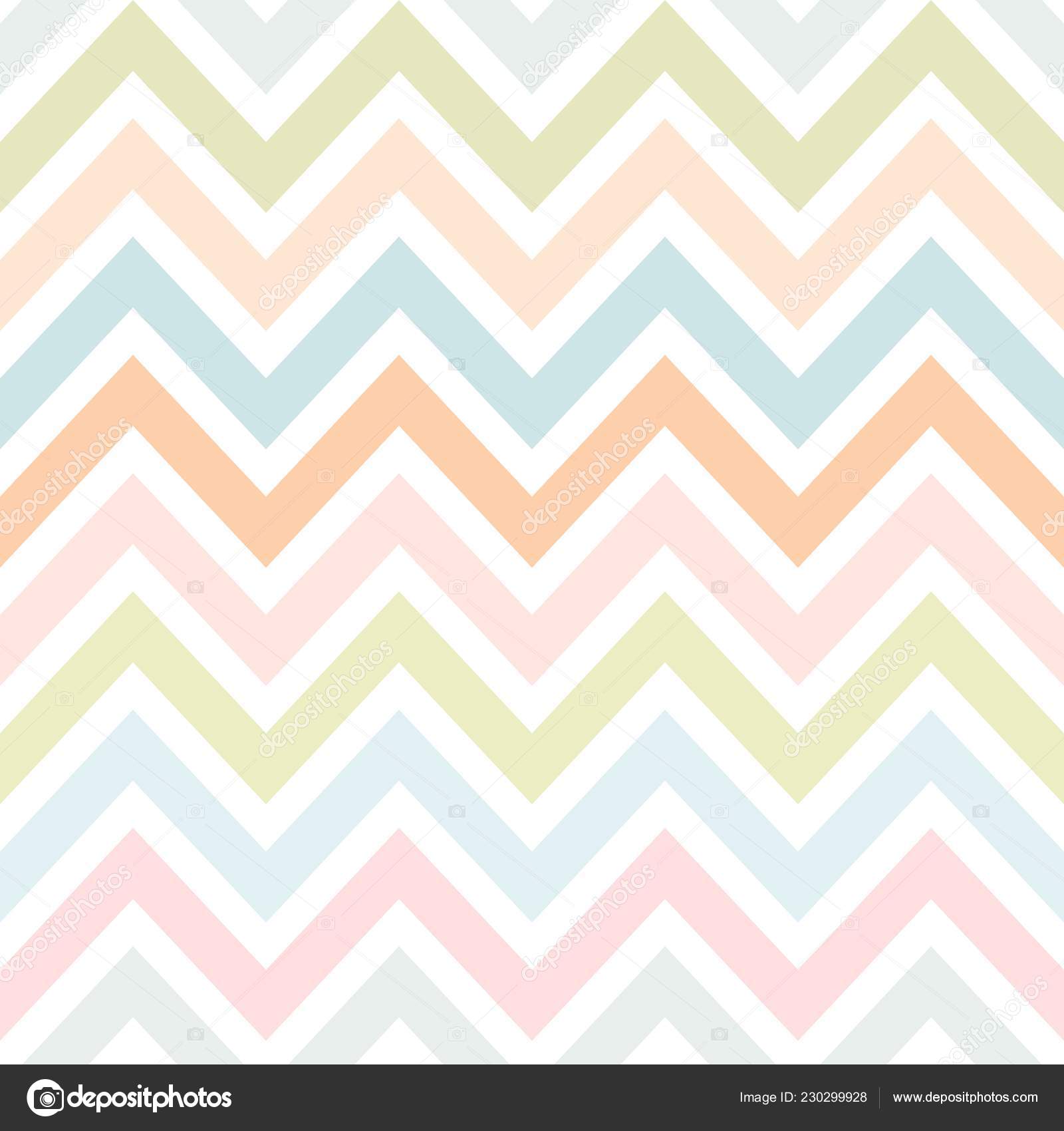 Padrao Chevron Pastel