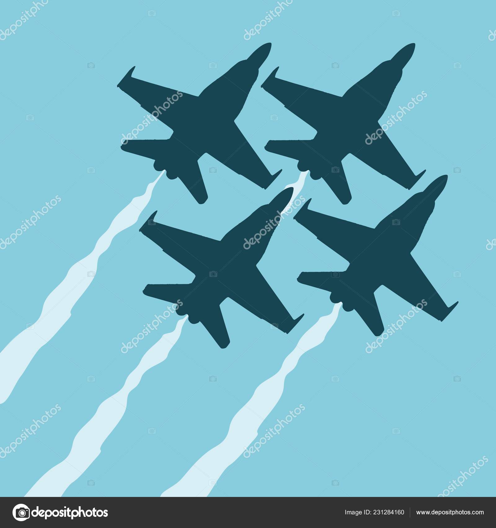 Navy Blue Angels Logo Vector