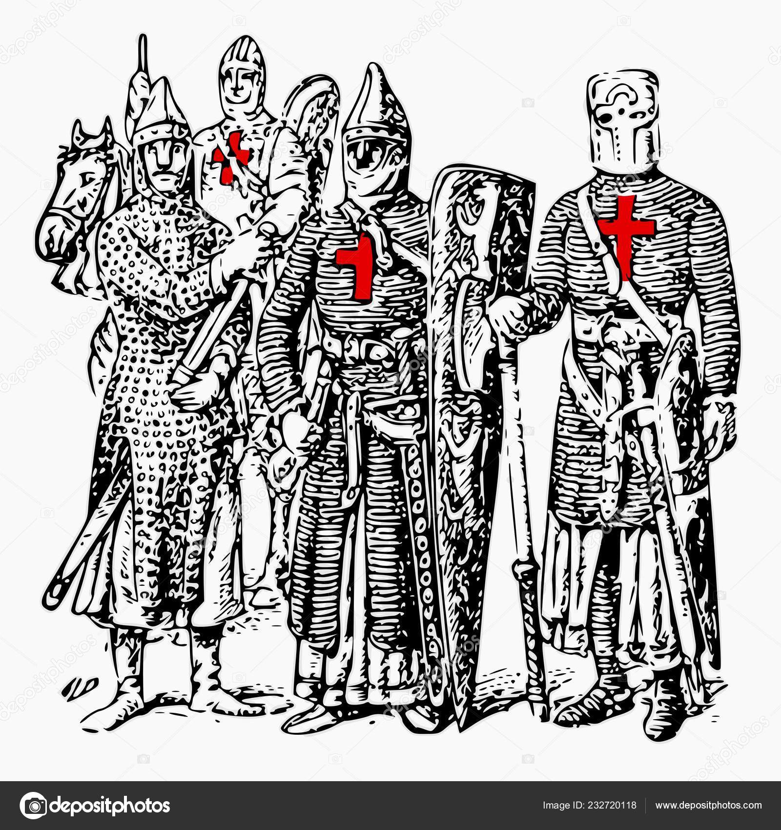 Templar Knight Drawing