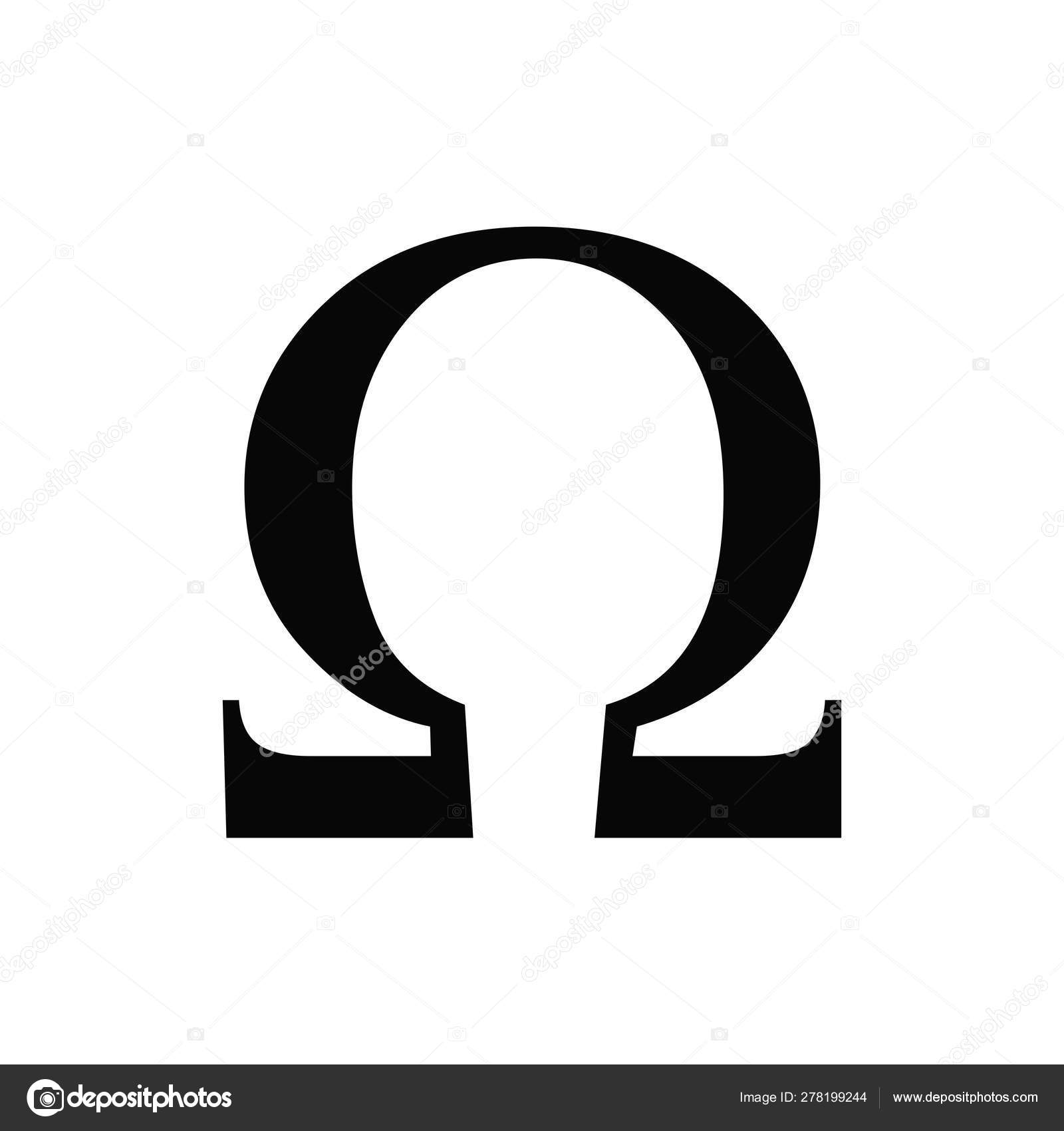 Symbole Grec Oméga