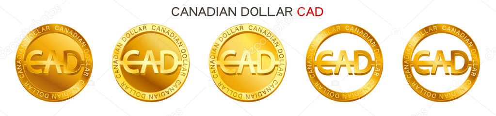 Cad currency Vector Art Stock Images | Depositphotos