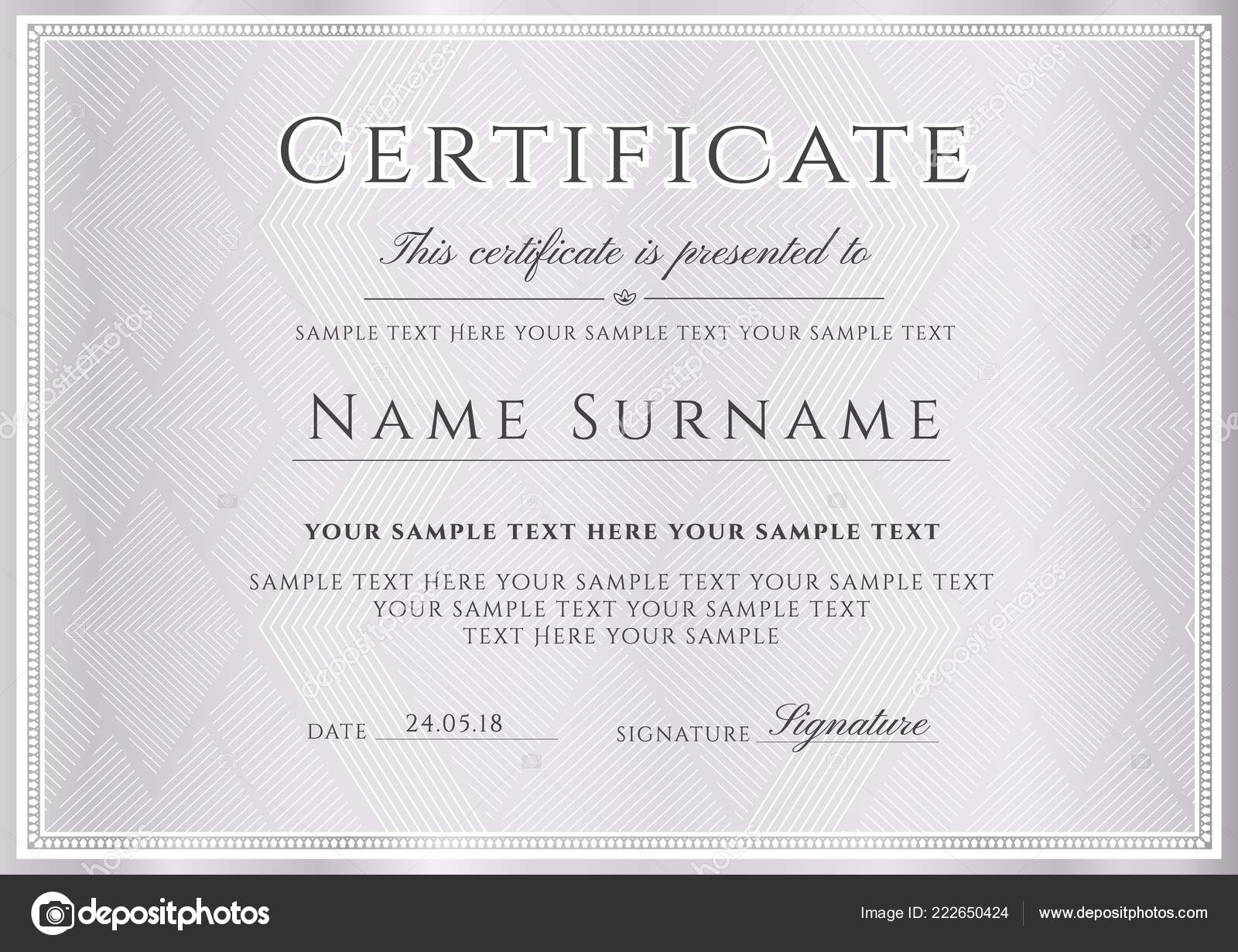 Formal Certificate Of Appreciation Template - Sarseh.com Formal Certificate Of Appreciation Template - Sarseh.com