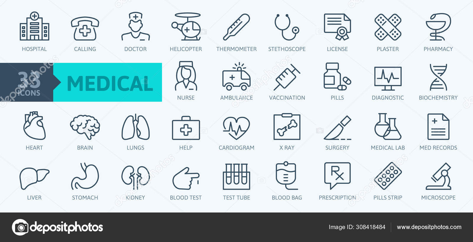 Medical Health Symbols