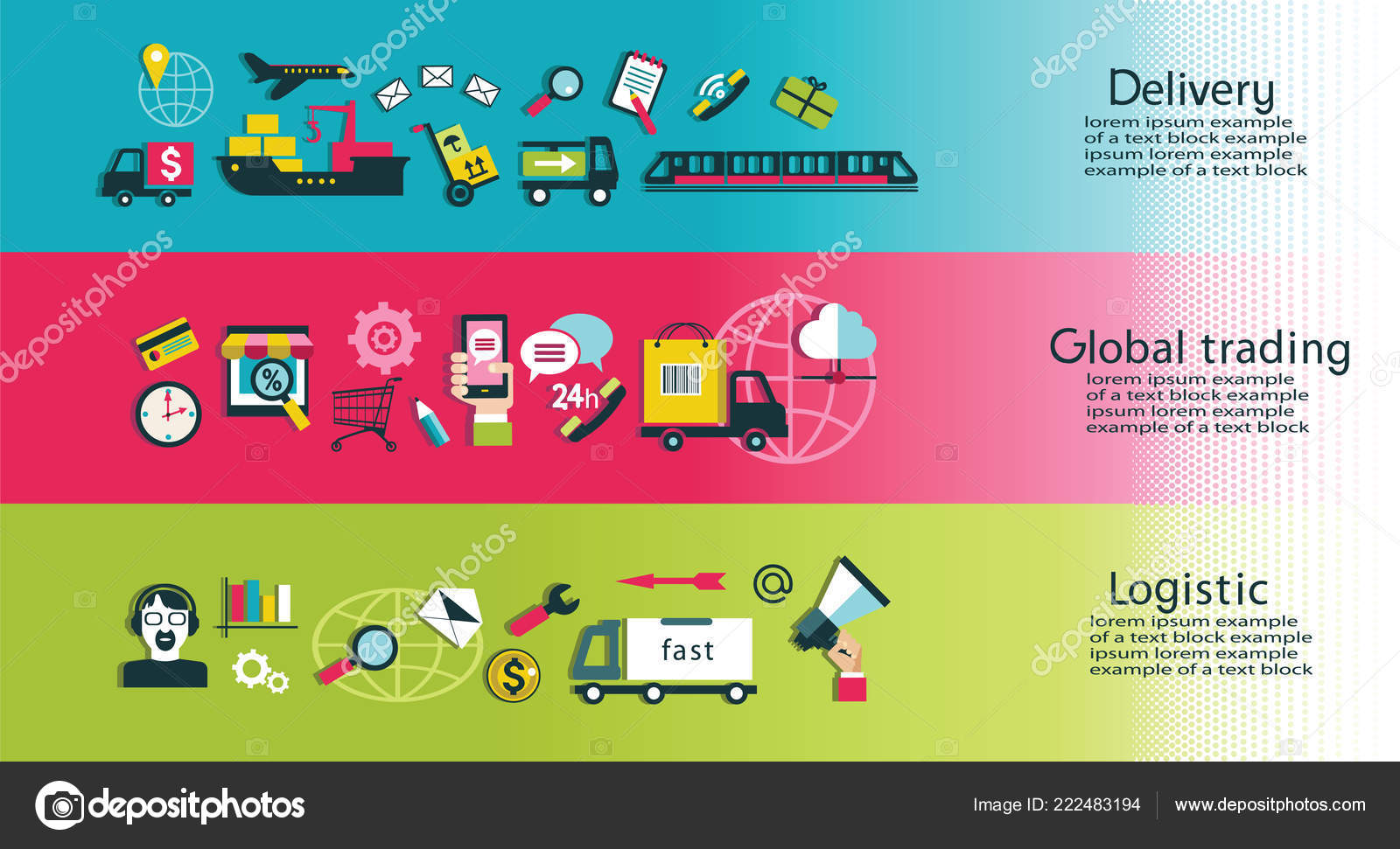 Map Global trading Stock Vector Image by ©Ellagrin #222483194