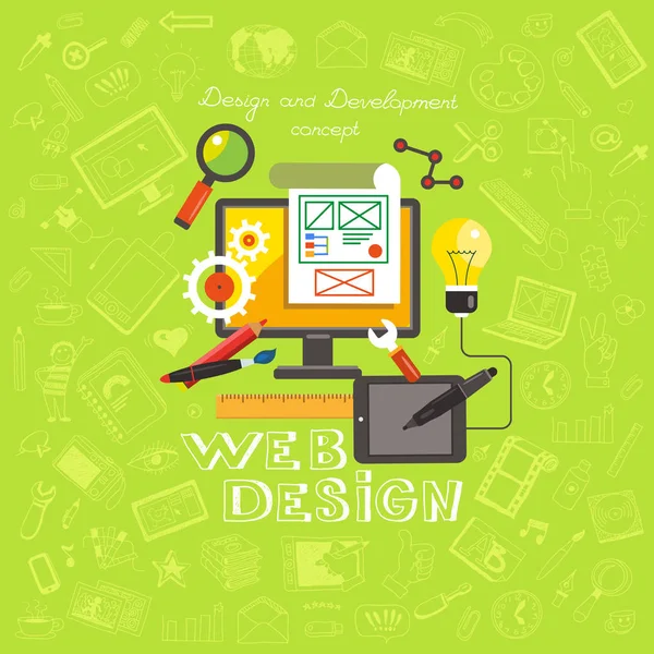 11,487,085 Desain pengembangan web Vector Images | Depositphotos