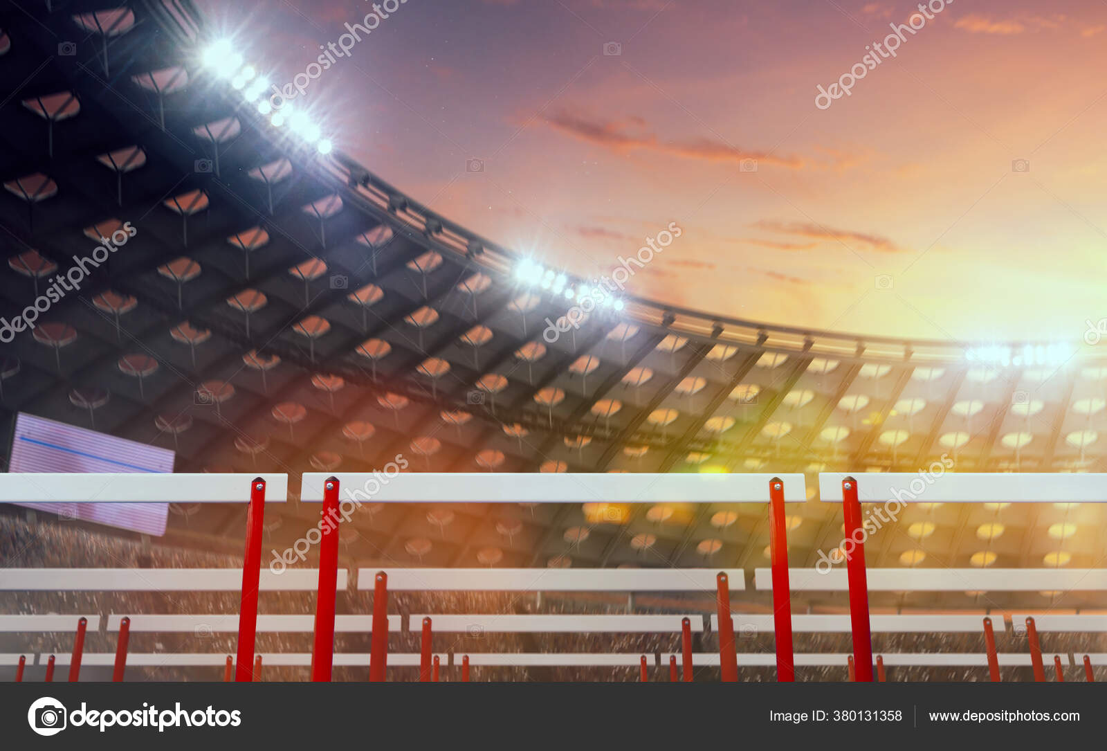 Athletics Stadium Render — Stock Photo © arturdidyk@gmail.com #380131358