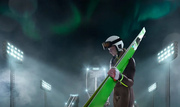 Interactive ski simulator Stock Photos, Royalty Free Interactive ski ...