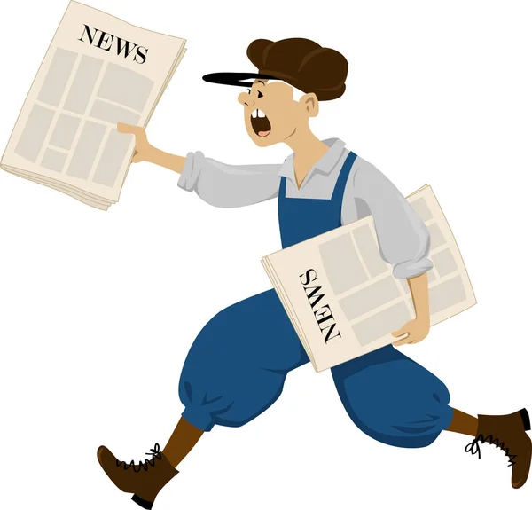 106 Paperboy Vector Images, Paperboy Illustrations | Depositphotos