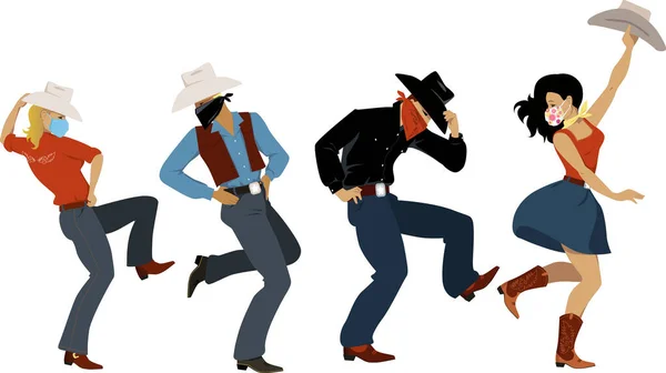 100,000 Country western dance Vector Images | Depositphotos