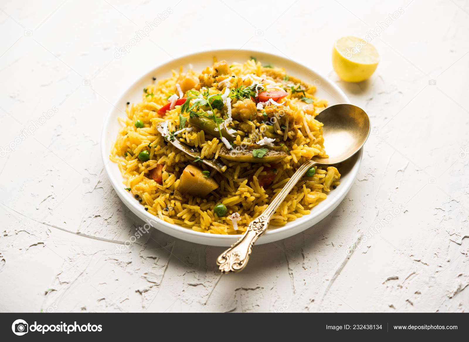 Masala Rice Masale Bhat Spicy Vegetable Fried Rice Biryani Pulav ...