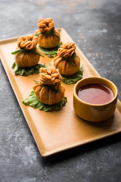 Crispy Potli Samosa or veg money bags are delicious Indian snacks of ...