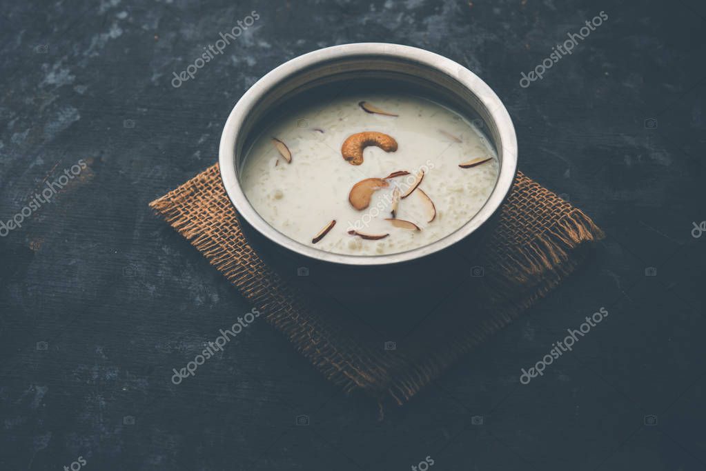 Arroz Kheer o Firni o Chawal ki Khir es un pudín del subcontinente ...
