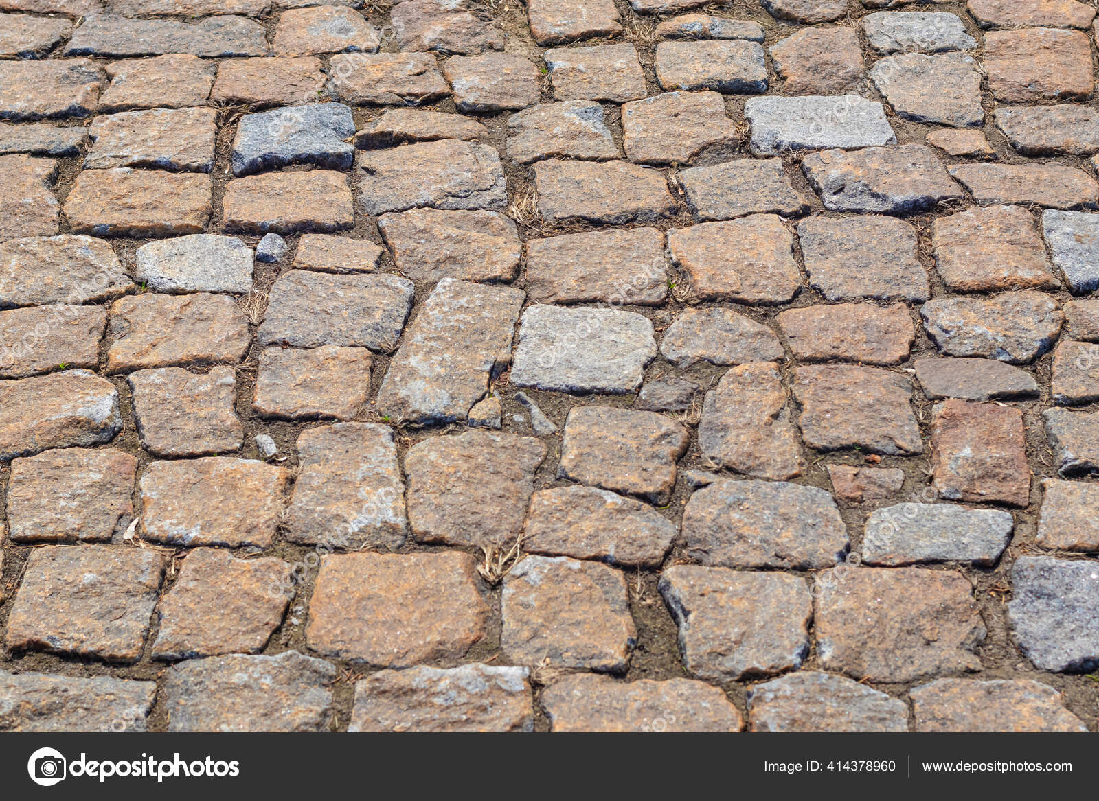 Cobblestone Path Background