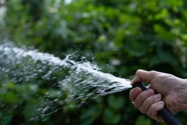 Stream Of Water From Hose