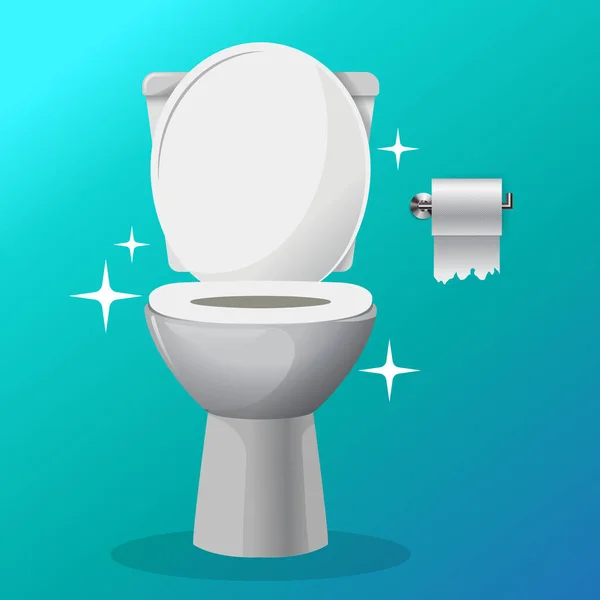 Sparkling toilet Vector Images | Depositphotos