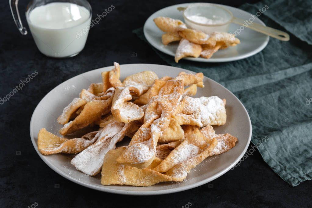 Faworki, Chrusty, Angiel Wings - pasteles tradicionales polacos ...
