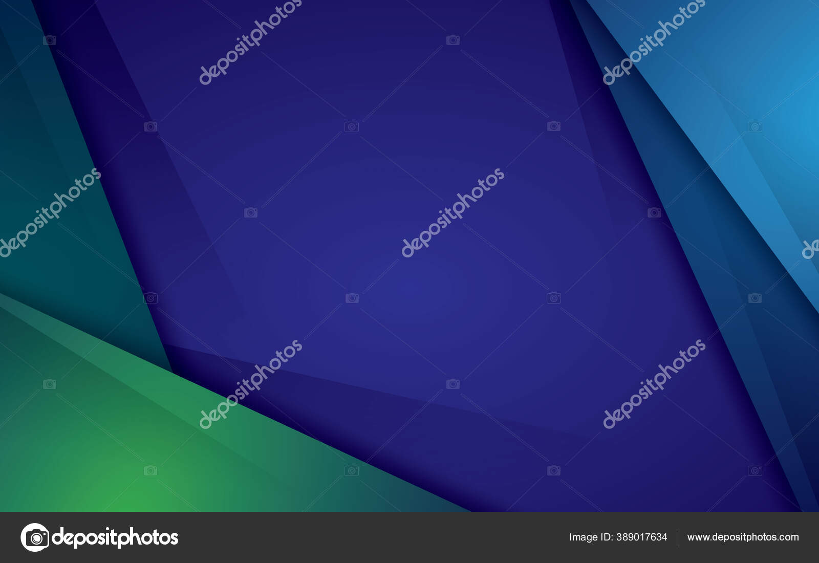 Abstract Blue Modern Vector Background Overlap Layer Stock Vector by ...