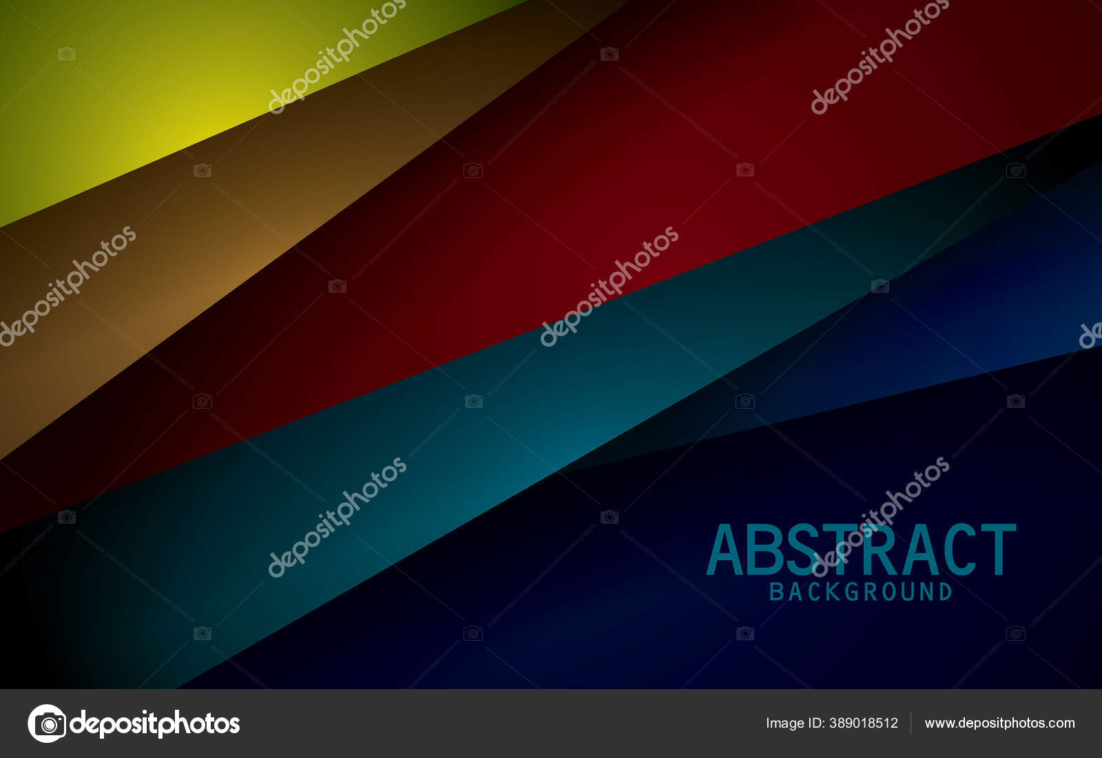 Colorful Vector Background Overlap Dimension Modern Design Stock Vector ...