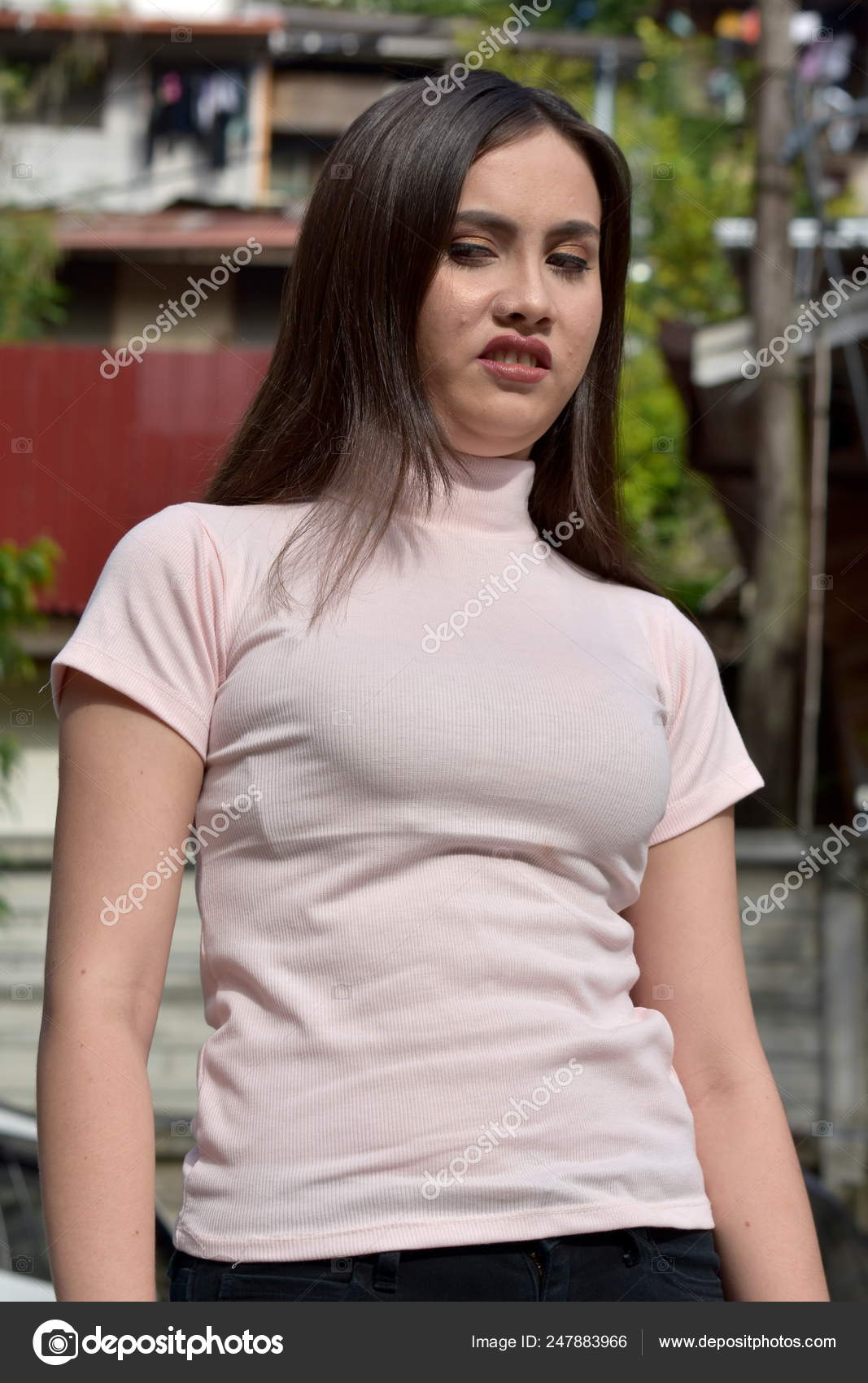 A Disgusted Female Woman — Stock Photo © dtiberio #247883966