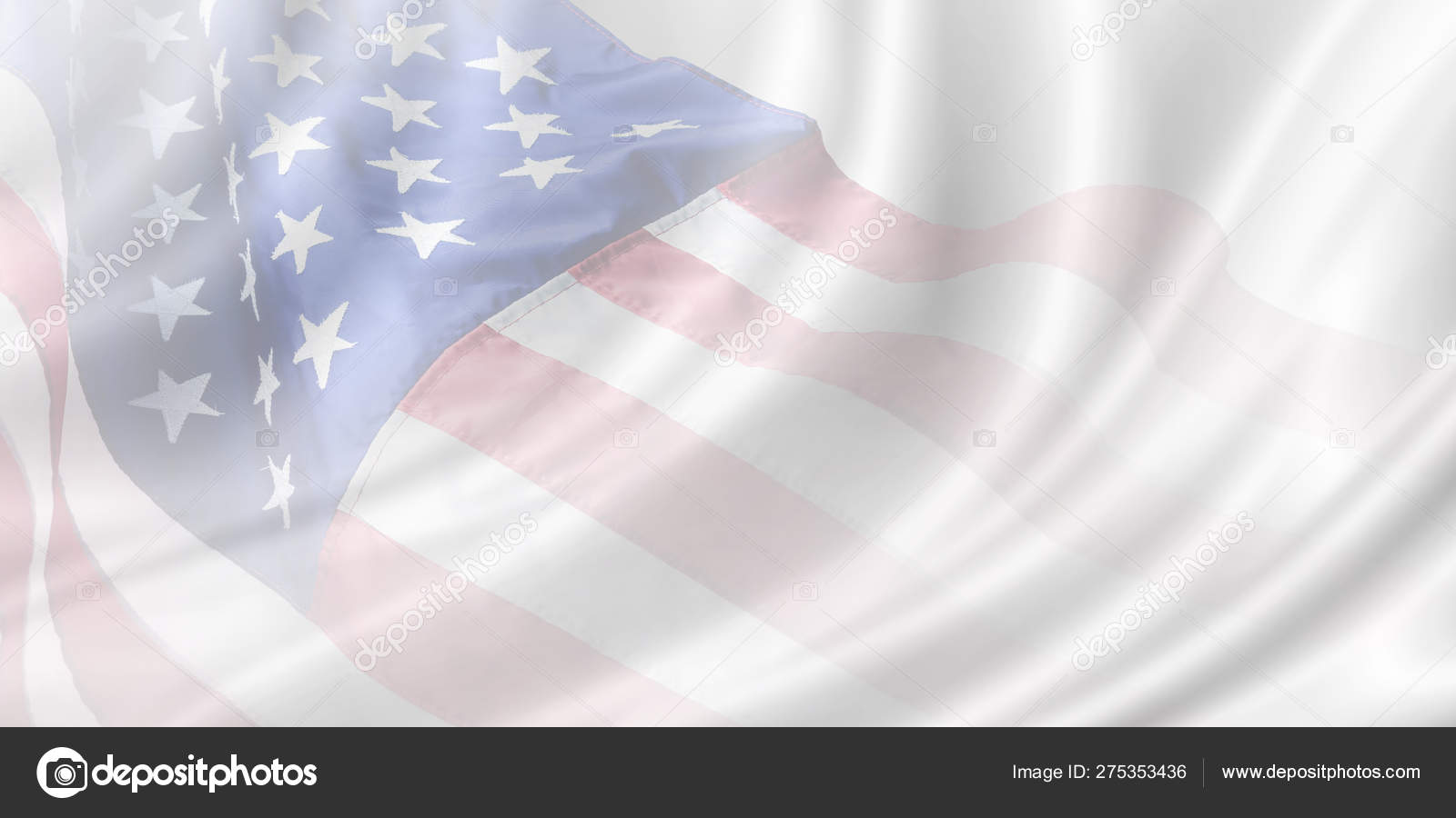 USA banner background design with copy space — Stock Photo © Myimagine ...