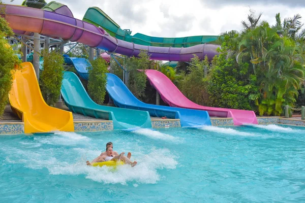 Aquapark slides Stock Photos, Royalty Free Aquapark slides Images ...